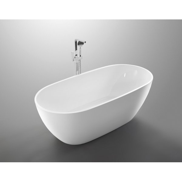 Badkar Vit - Asia - 5995 kr - Fristående badkar - Hemfint.se