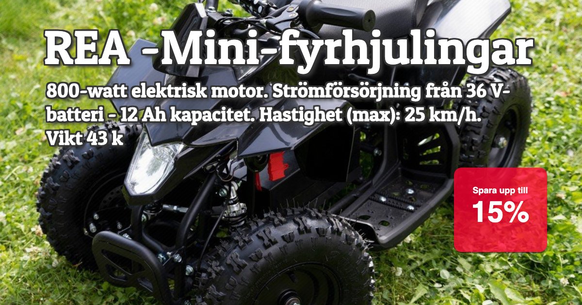 Fyrhjuling online | Hemfint.se